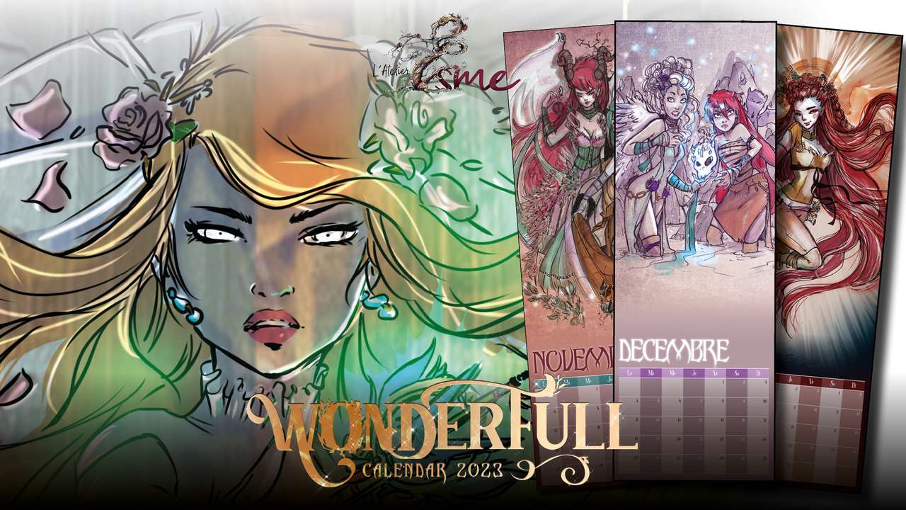 Calendrier "Wonderfull 2023 " - Ulule