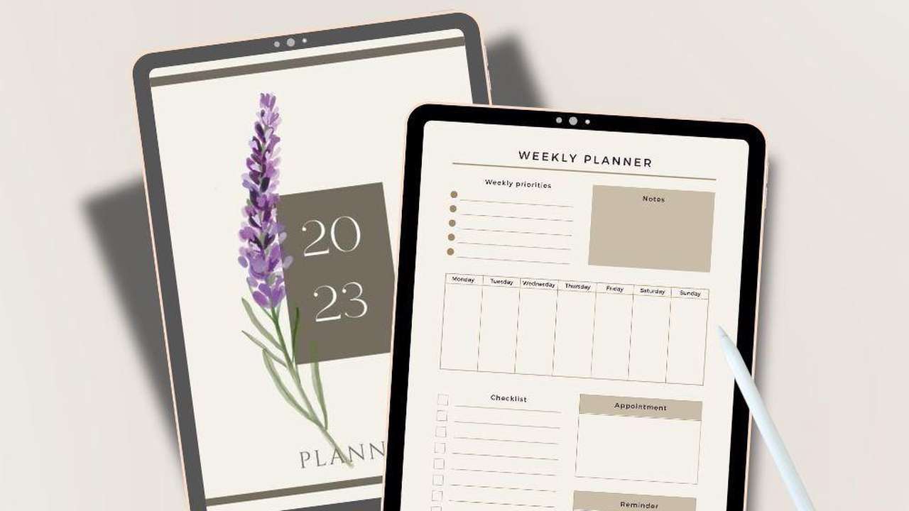 Daily Focus Planner – Minimal Productivity Template