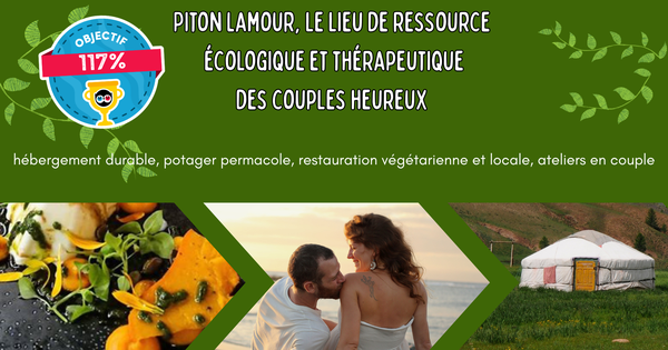 Piton Lamour, le lieu de ressource des couples heureux - Ulule
