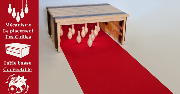 Petites-Petites Quilles! 🎳 Bowling & table 🎳 Duckling Pin! - Ulule