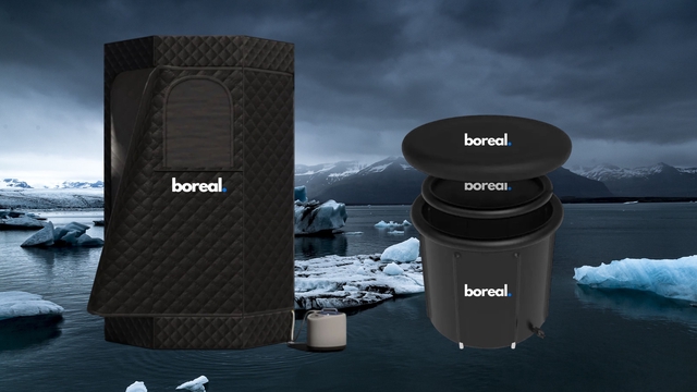 Boreal Recovery - Sauna vapeur et bain glacé portables 🔥 ️