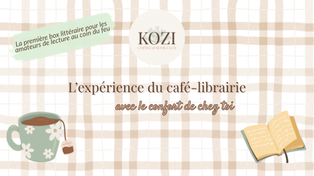 Kozi : la box de livre à découvrir au coin du feu