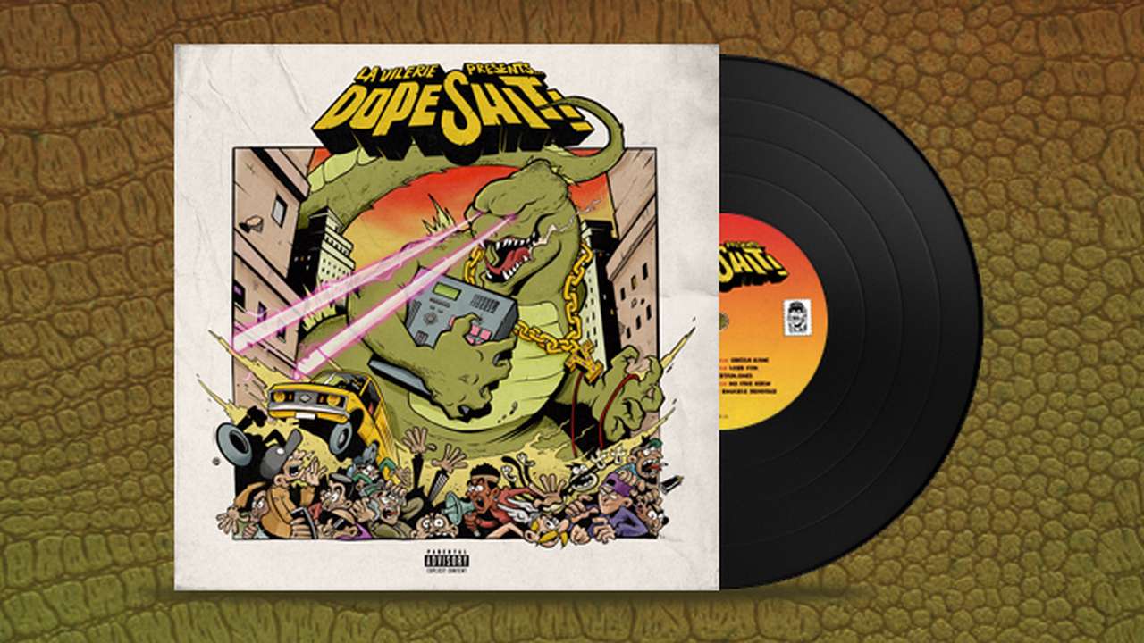 Nouveau vinyle "La Vilerie - Dope Shit!"