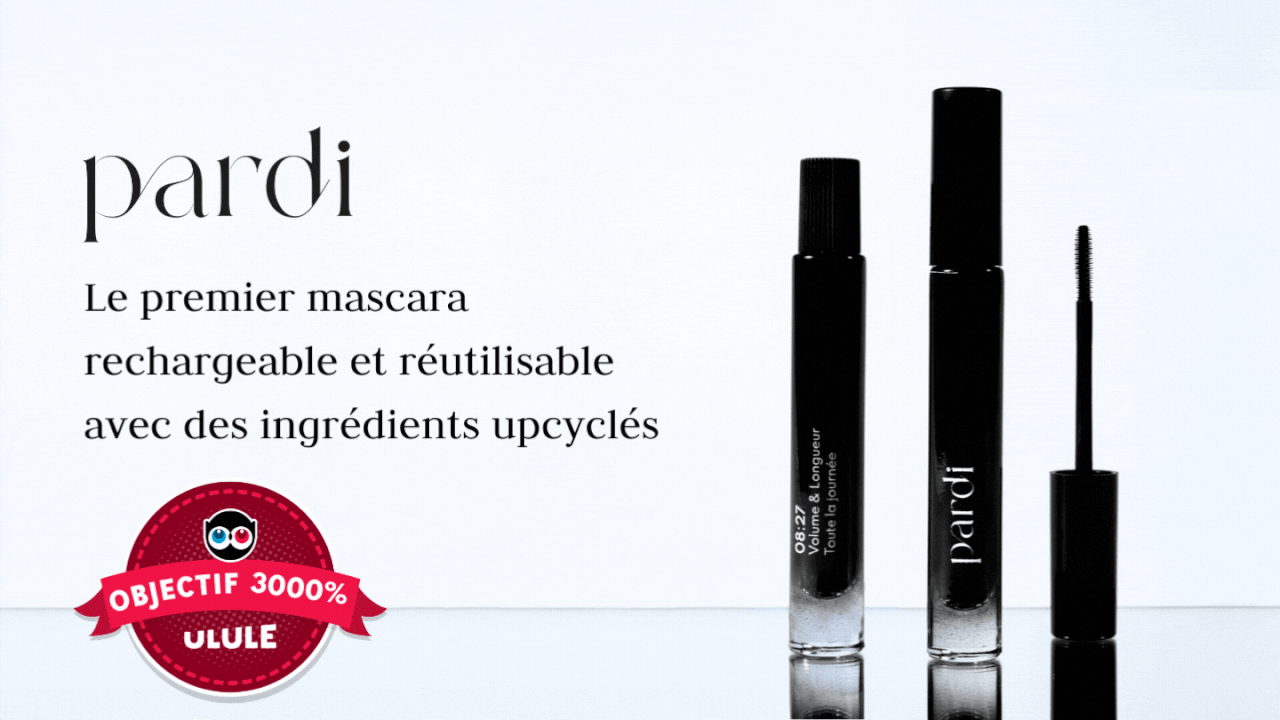 Pardi, le mascara rechargeable & réutilisable
