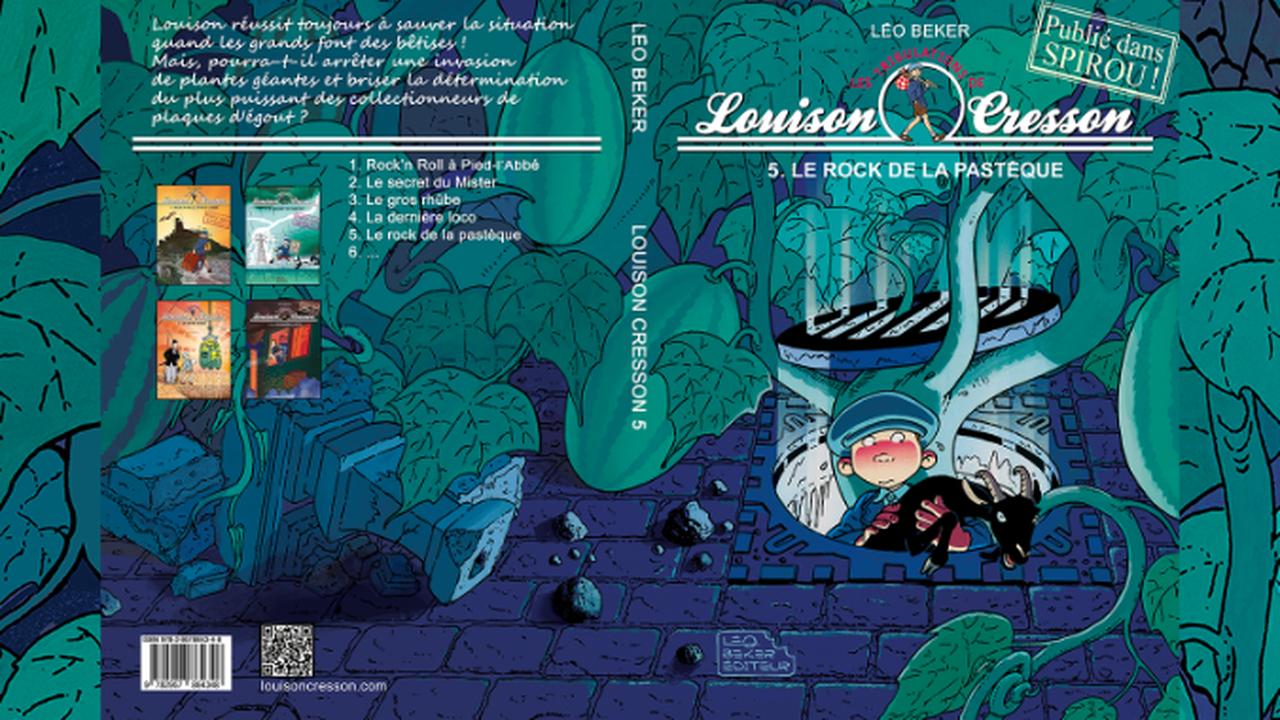 Louison Cresson T5 : "Le rock de la pastèque"