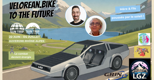 "Bike to the future" — Mère & fils, poussés par le soleil! - Ulule