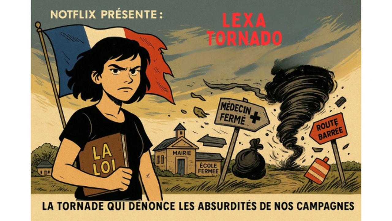 🌪️Lexa Tornado – BD satirique qui secoue la France rurale - Ulule