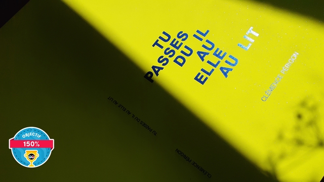 tu passes du il au elle au lit