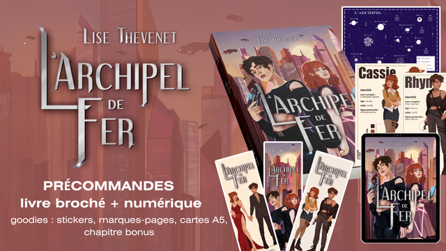 L'Archipel de fer - roman young adult de science fiction