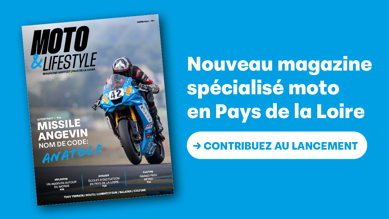 Lancement magazine moto