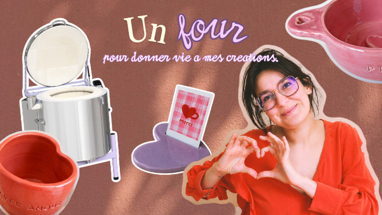 Un four pour donner vie à mes créations en céramique.