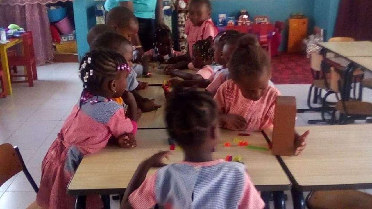 Rénovation d'une cuisine d'école au Cap-Vert