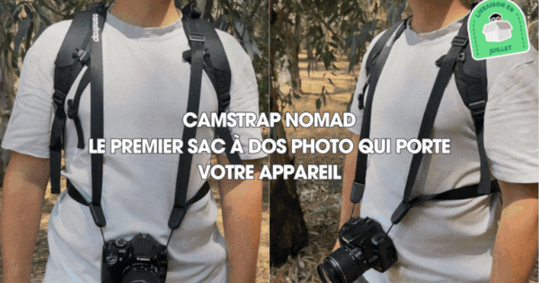 Camstrap, sac photo pour les photographes qui ont mal au cou - Ulule