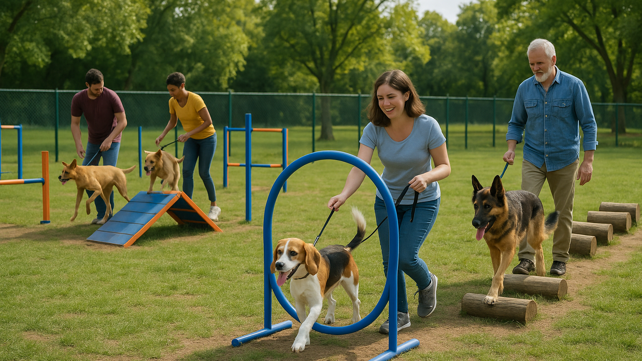 Création d'un parc d'activités et d'une pension pour animaux