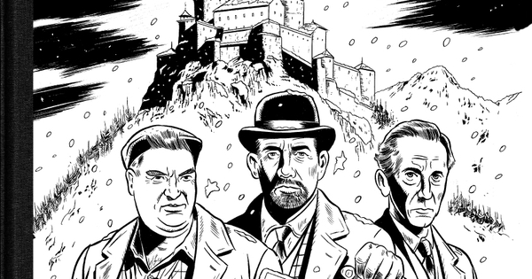 Tirage de tête noir et blanc ! La Brigade de l'Étrange