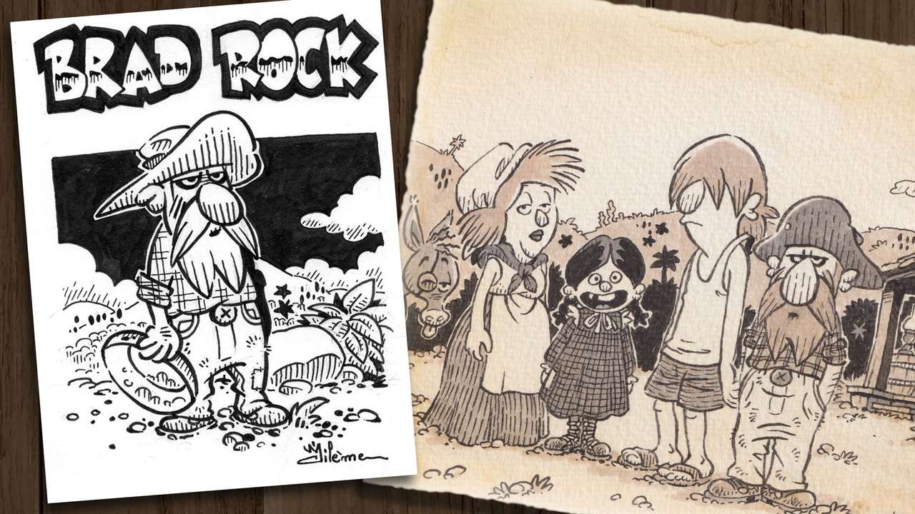 Brad Rock the gold digger - Ulule