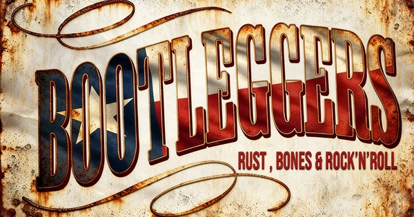 Nouvel Album BOOTLEGGERS "Rust , Bones & Rock'n'Roll"