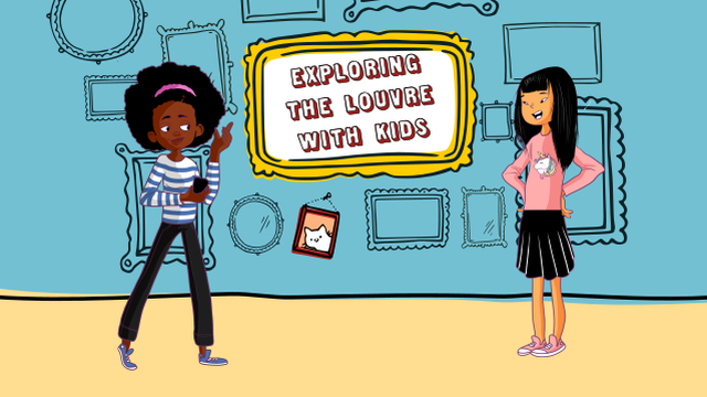 A new activity book to visit the Louvre