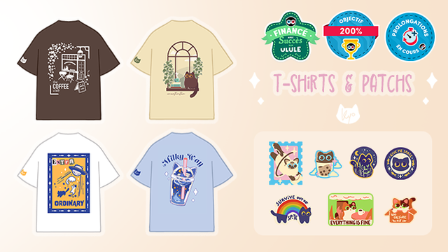 Cat Patch Club - Compose ton T-Shirt