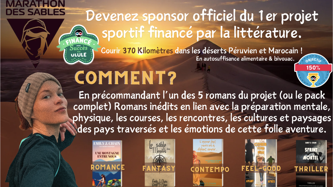 370 km dans le désert & 5 romans pour vous