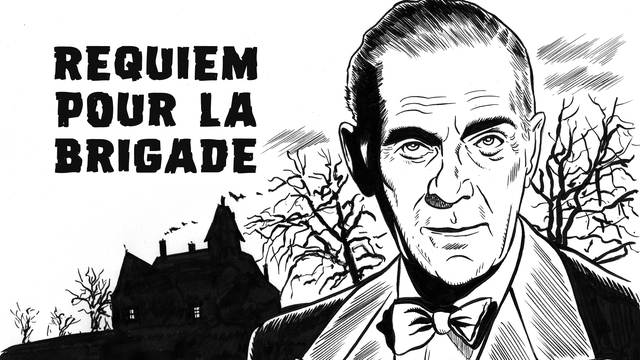 Tirage de tête noir et blanc ! La Brigade de l'Étrange