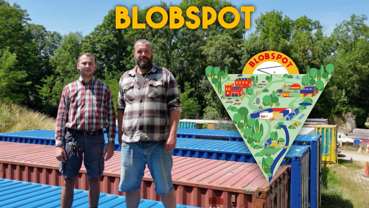 Lieu résilient, modulaire et productif - BLOBSPOT