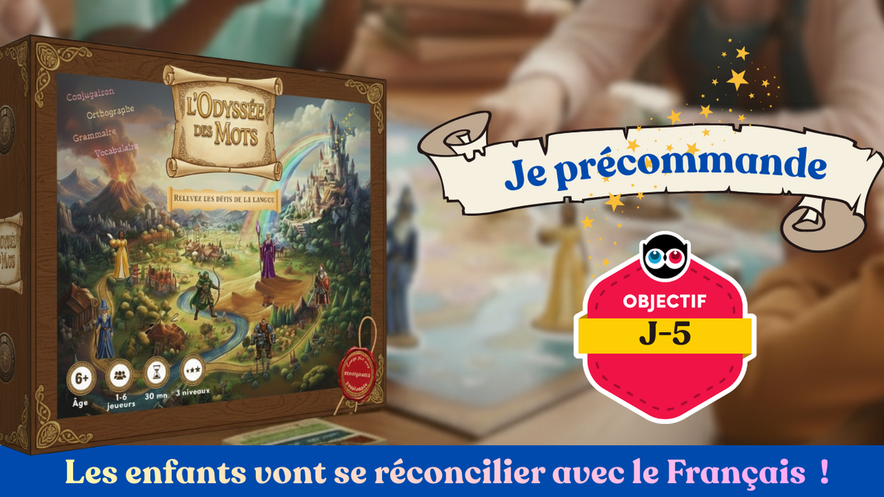 L'Odyssée des Mots, le jeu pour maîtriser le Français