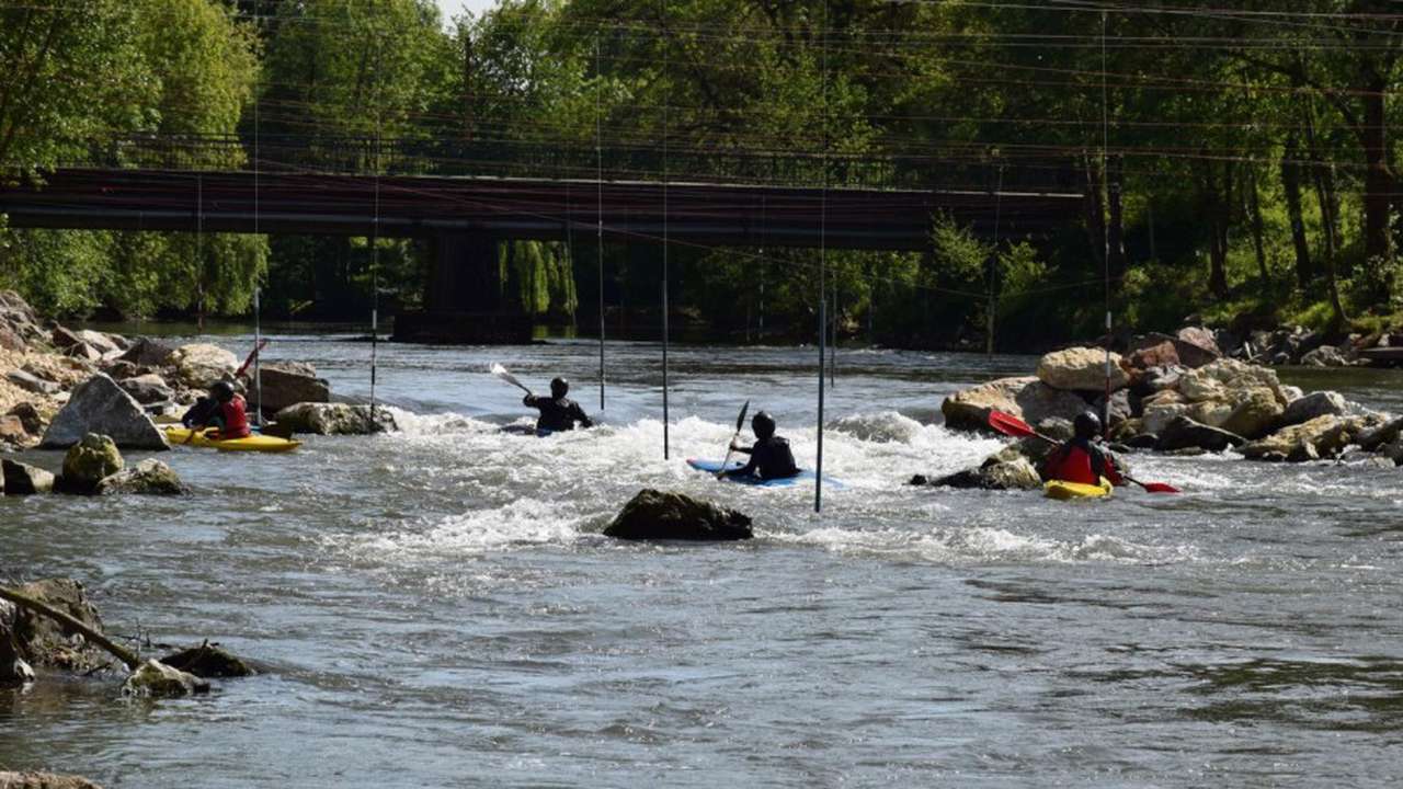 Aménagement du bassin de Slalom