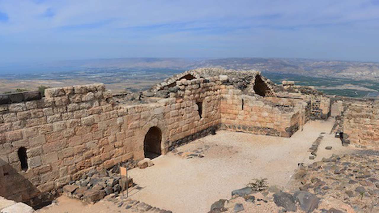 The BELVOIR Hospitaller Castle - Israel