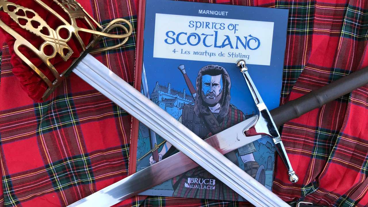 LES MARTYRS DE STIRLING Album en couleur