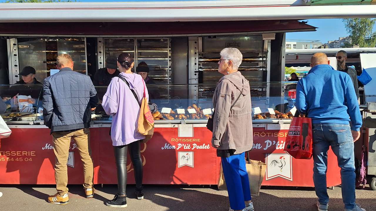 Reprise d'une rôtisserie ambulante Bio