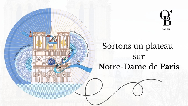 Notre Dame de Paris en plateau