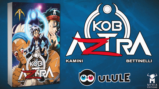 Kob aZtra, le manga sci-fi hommage aux années 80-90