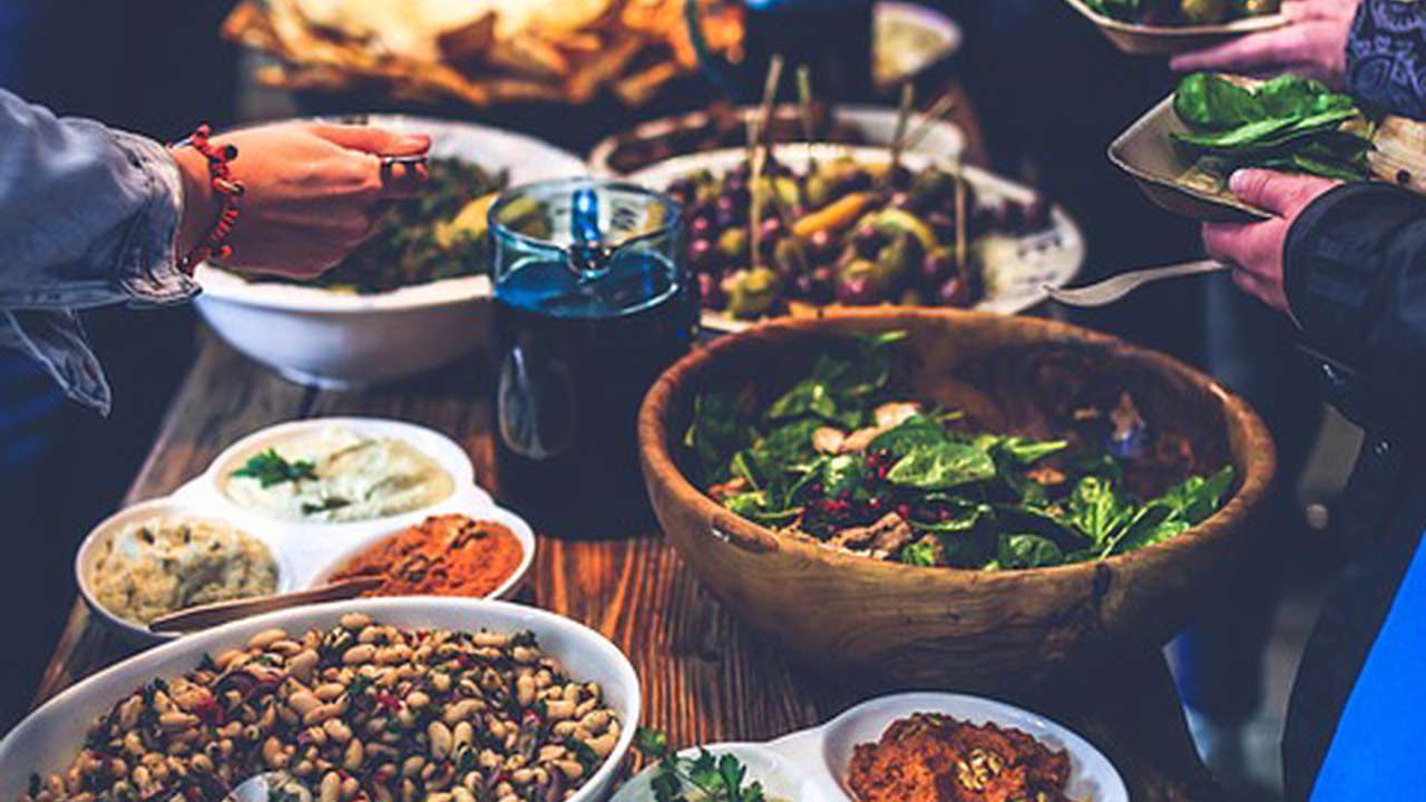 Le grand repas de l'Asso Intarnationale