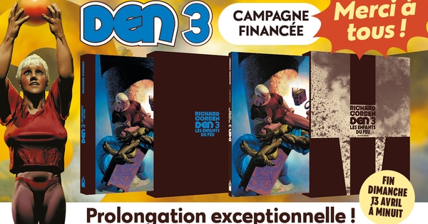 DEN LES ENFANTS DU FEU, La Saga Culte de Richard CORBEN