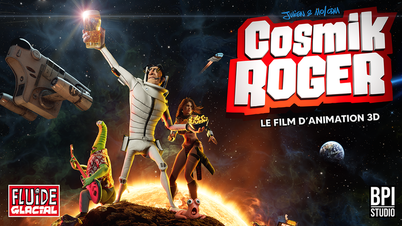 Cosmik Roger, the 3D animated short film!