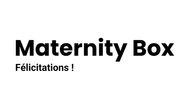 Ensemble lançons la première collection 100% Maternity Box ! - Ulule