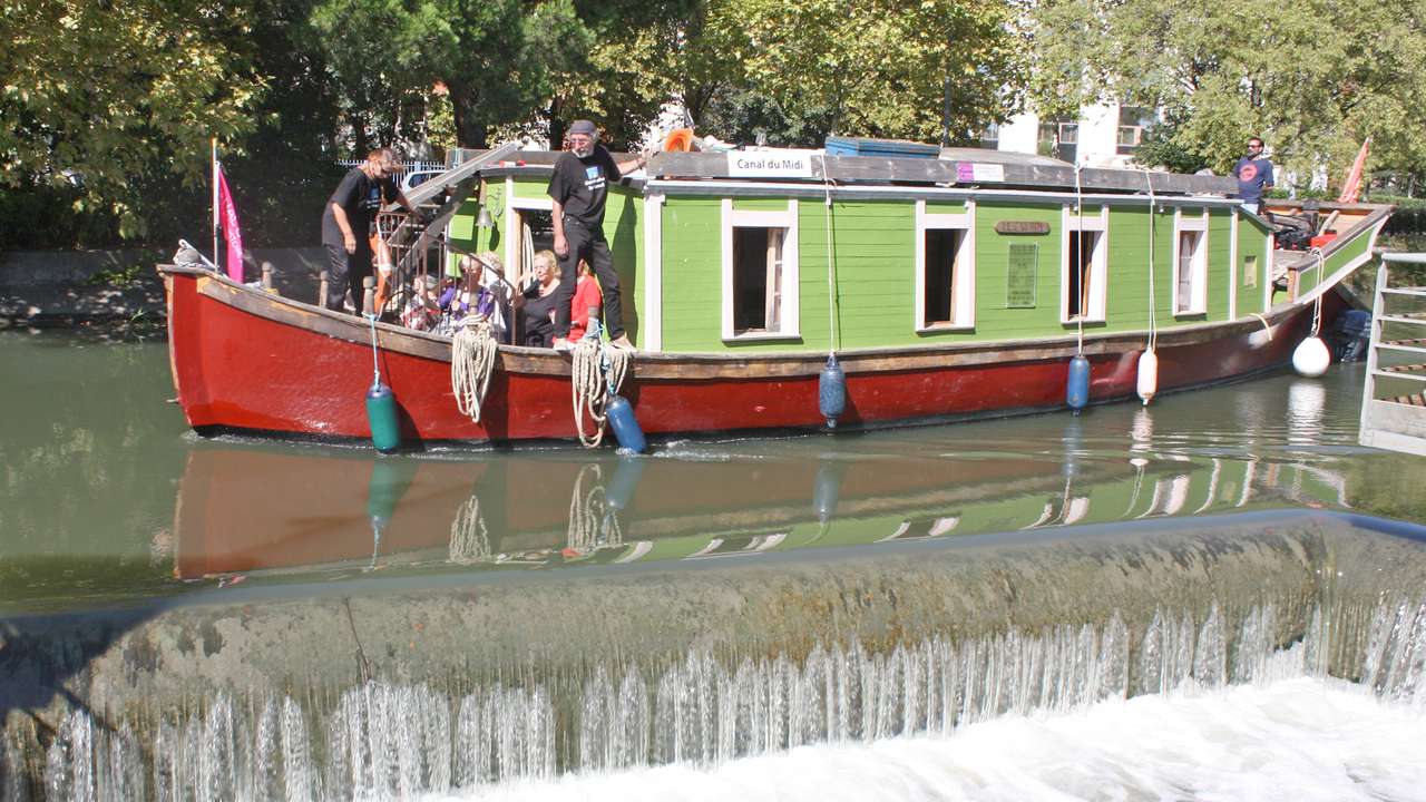 Sauvons la Barque de poste du Canal du Midi