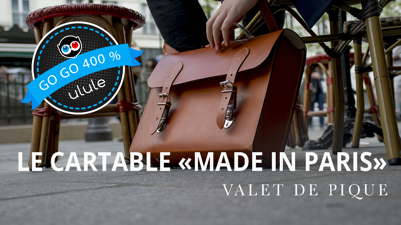 Valet de pique - Le cartable "made in Paris" - Ulule