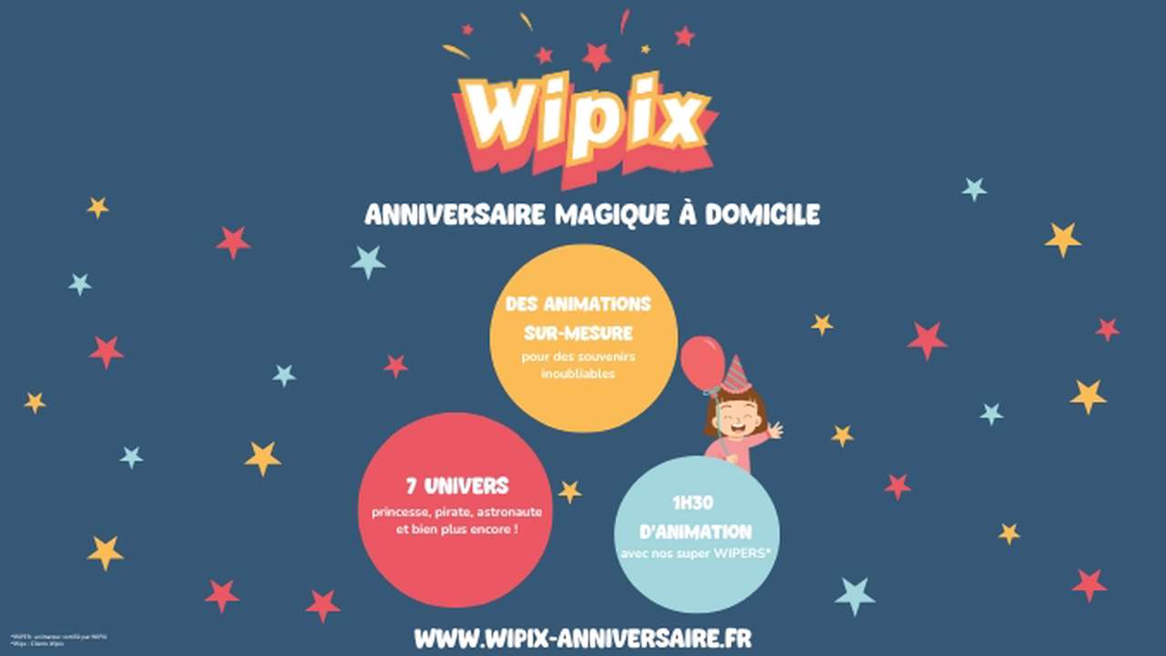 Wipix : L'Anniversaire De Rêve, Sans Stress !🌟🎊 - Ulule