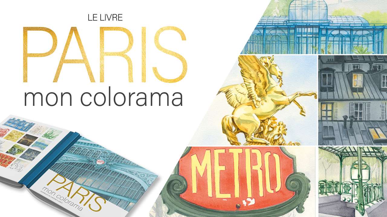 Le livre Paris : mon colorama - Ulule