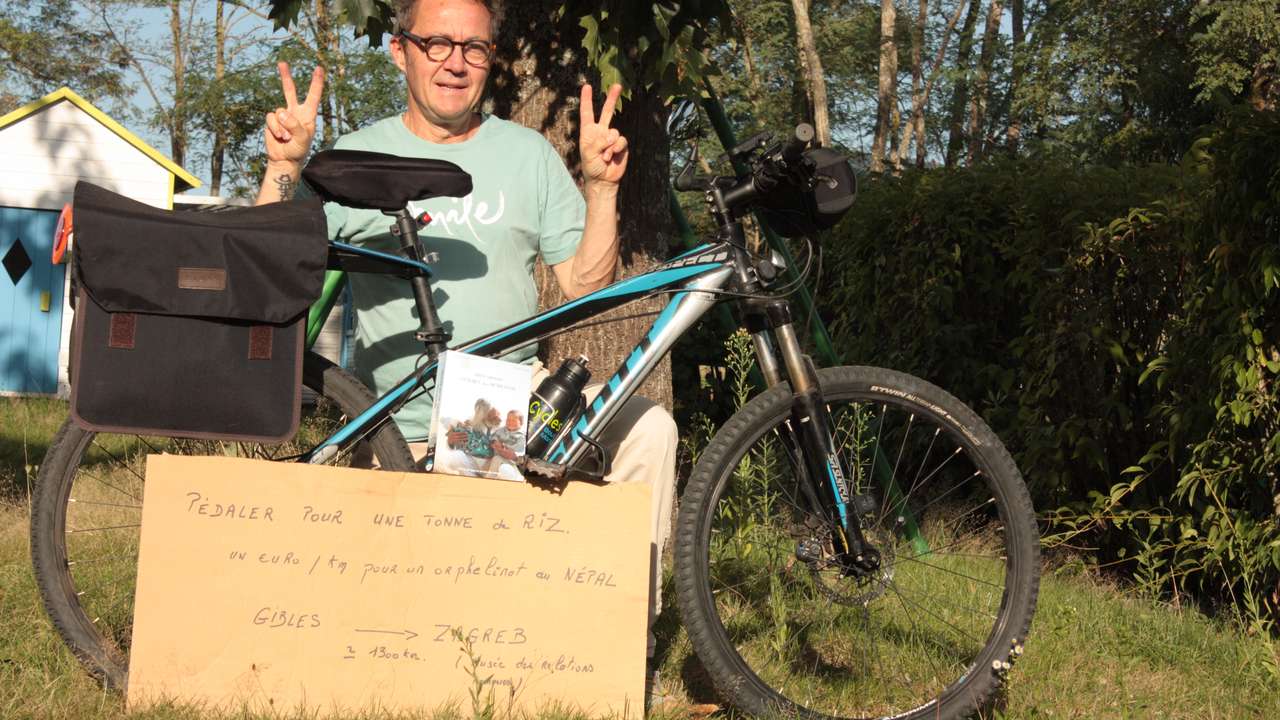 pédaler pour une tonne de riz