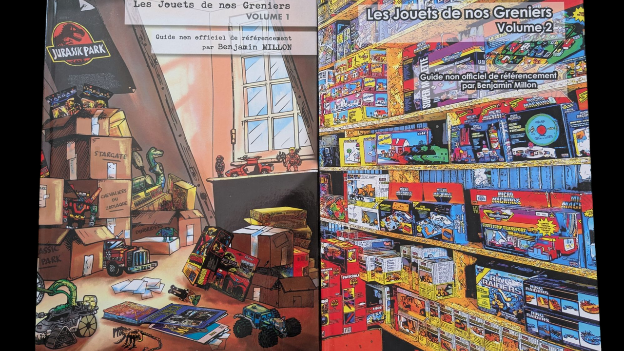 Les jouets de nos greniers tome 1 et tome 2 - Ulule
