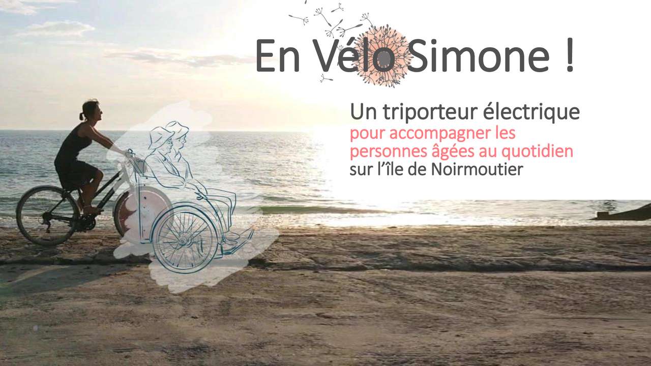 En vélo Simone