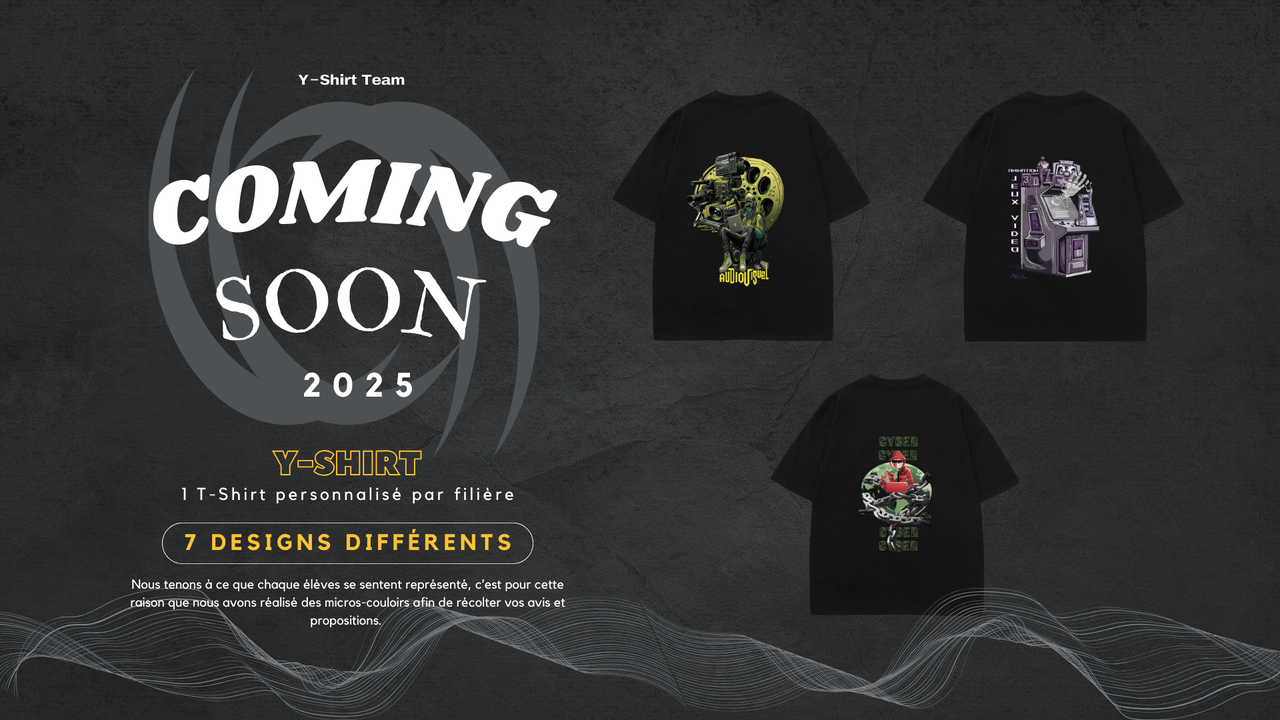 Projet étudiants - Y-shirts