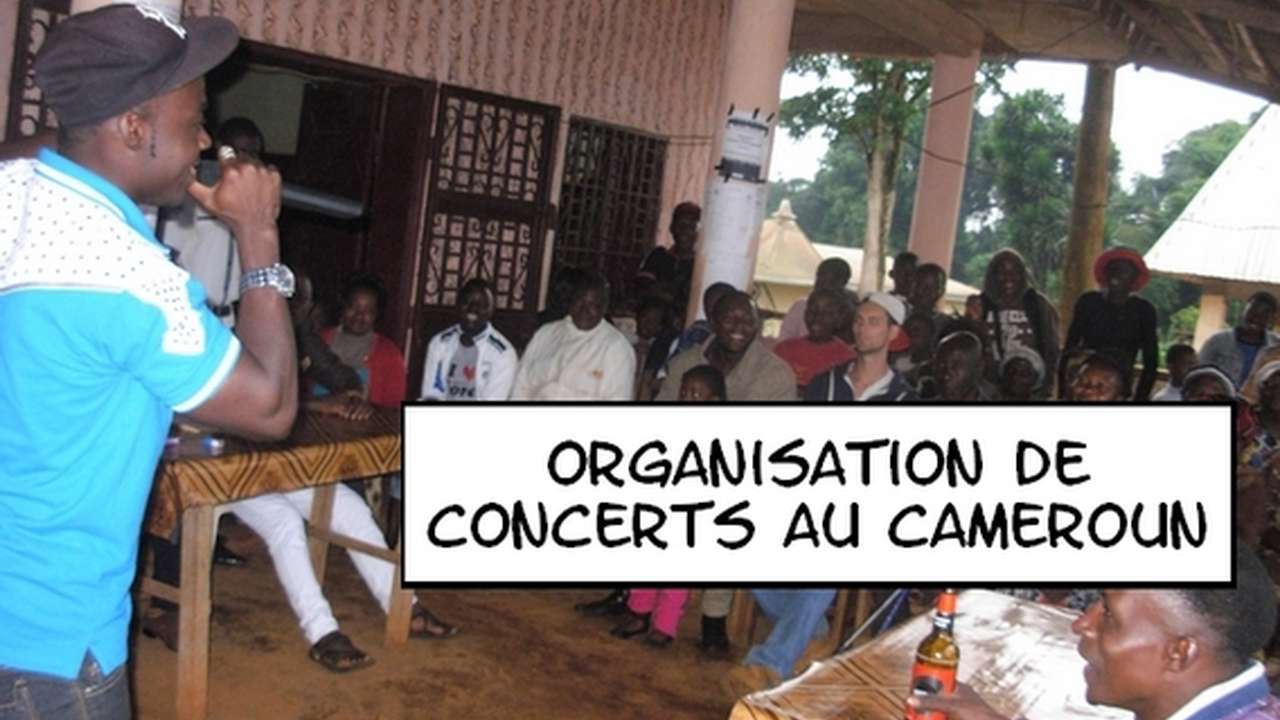Organisation de concerts au Cameroun
