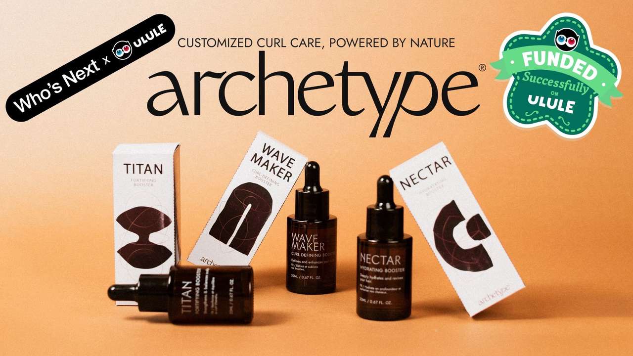 ARCHETYPE: Personalized curl care, powered by nature.