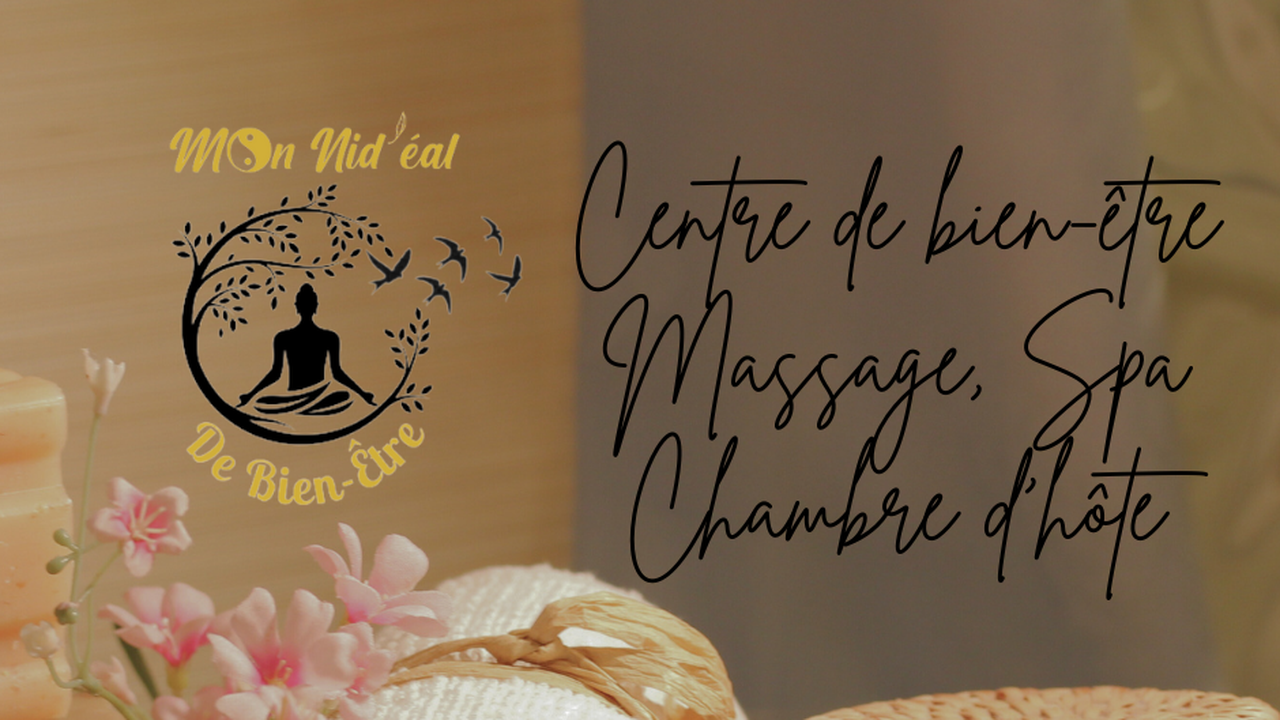 Prévente centre de bien-être: massages, SPAet chambre d'hôte