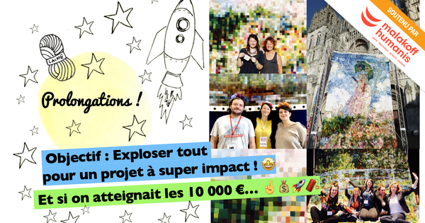 10 000 MERCIS ! 10 tableaux géants de Monet 🎨🧶