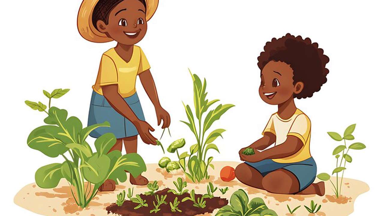 Mon projet d'enfance en action (Autosuffisance Alimentaire)